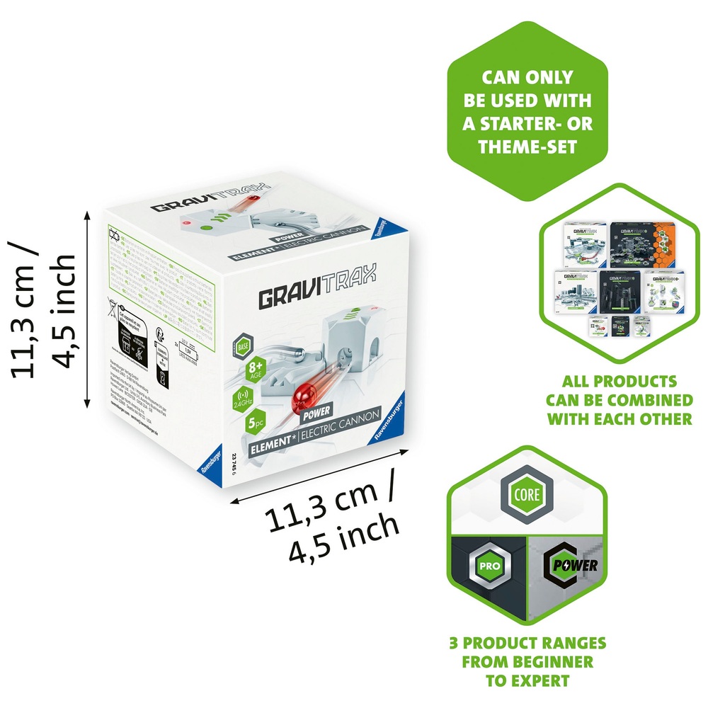 GraviTrax POWER Element Electric Cannon | Smyths Toys Österreich