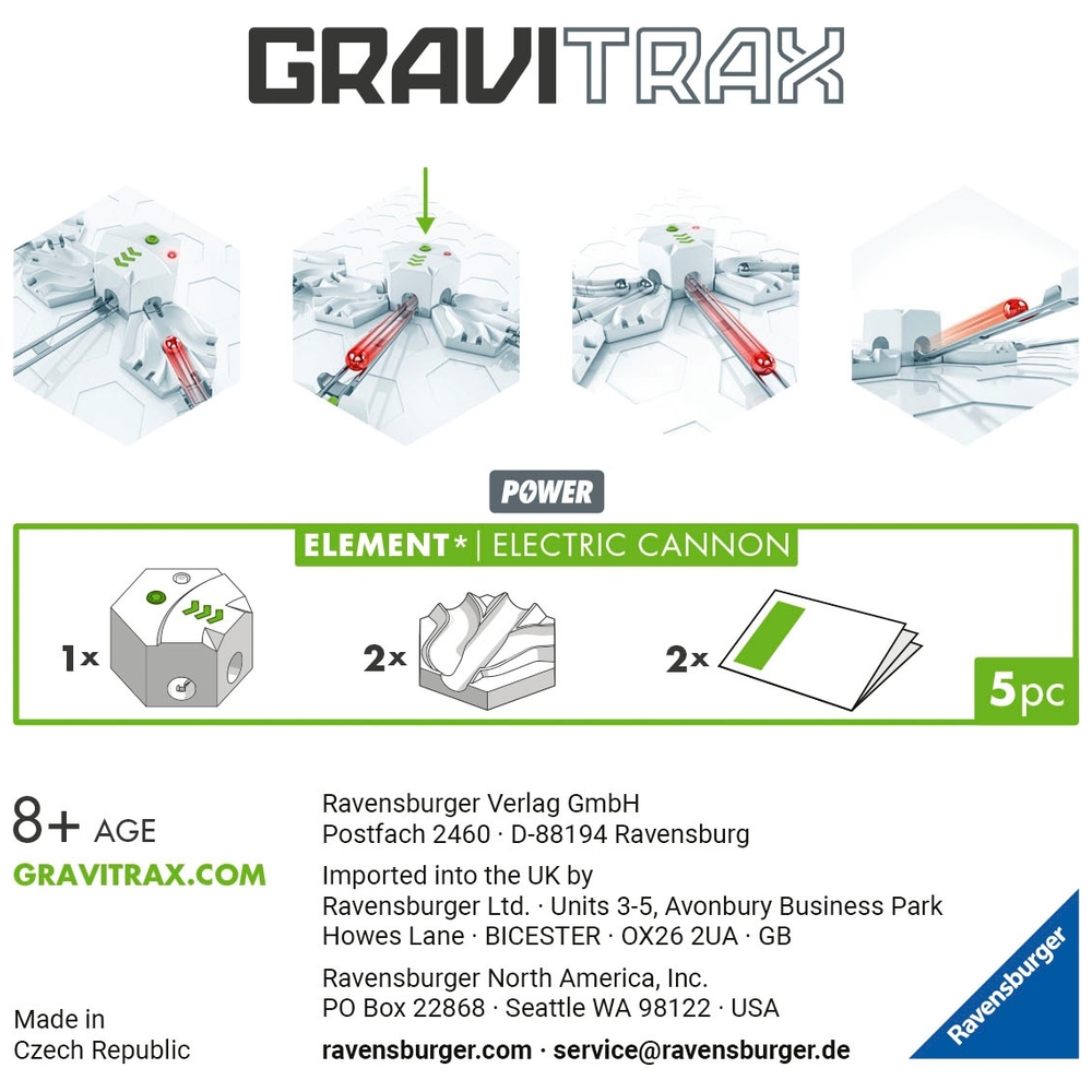 GraviTrax POWER Element Electric Cannon | Smyths Toys Österreich