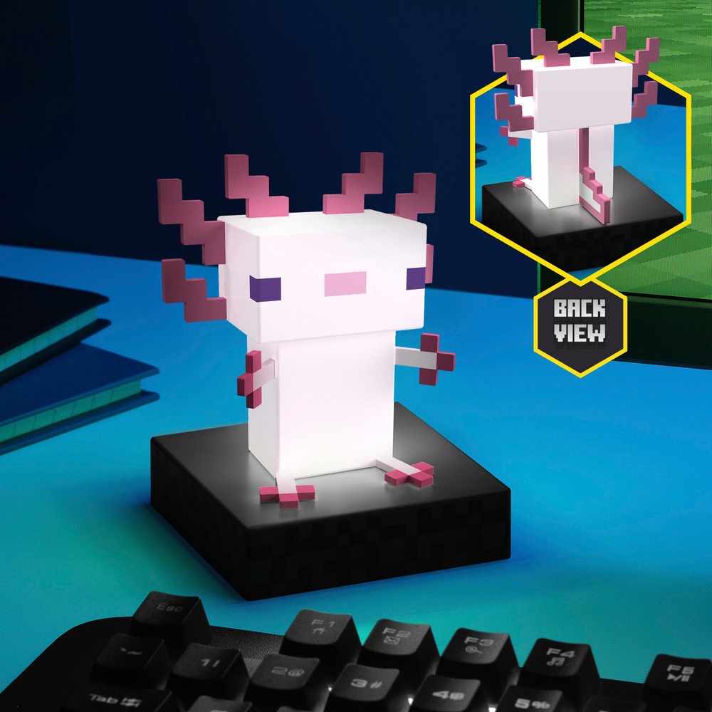Paladone Icons Lampe Minecraft Axolotl | Smyths Toys Deutschland