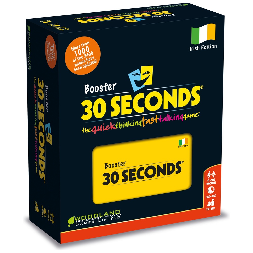 30 Seconds Board Game Booster Pack Irish Edition | Smyths Toys Ireland
