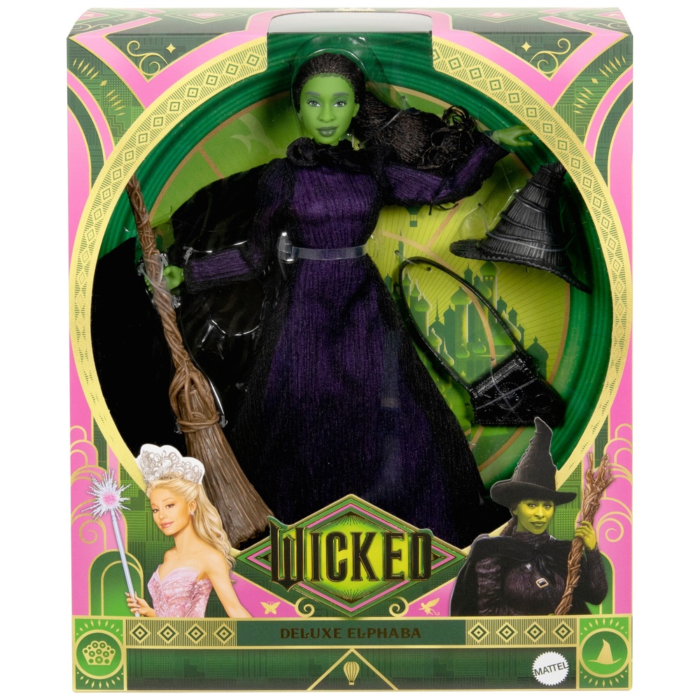 Wicked Doll Deluxe Elphaba Collector's Edition 29cm | Smyths Toys UK