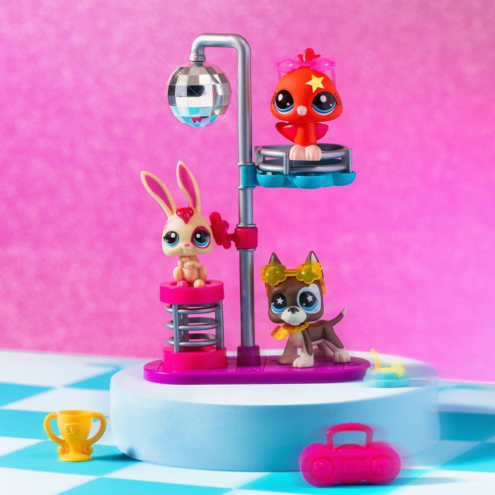 Littlest Pet Shop Disco Nights Play Pack | Smyths Toys UK