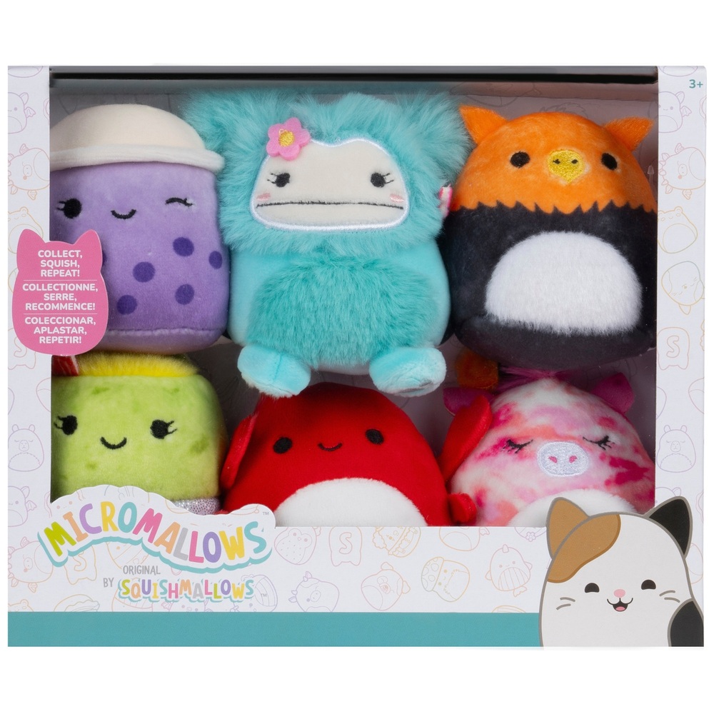 Original Squishmallows Micromallows 6 Pack | Smyths Toys UK