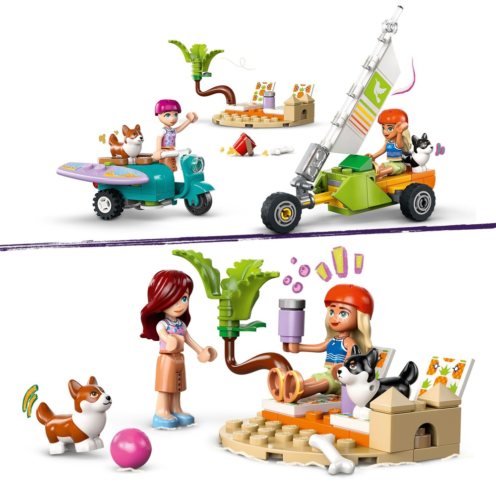 LEGO Friends 42641 Strandabenteuer mit Hunden | Smyths Toys Österreich
