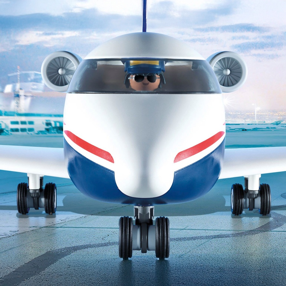Playmobil airplane store