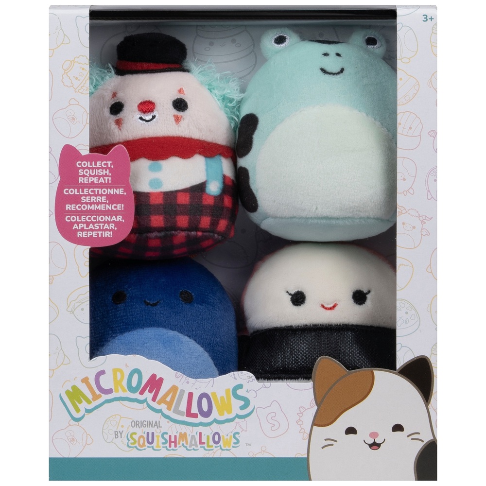 Original Squishmallows Micromallows Plush 4 Pack | Smyths Toys UK