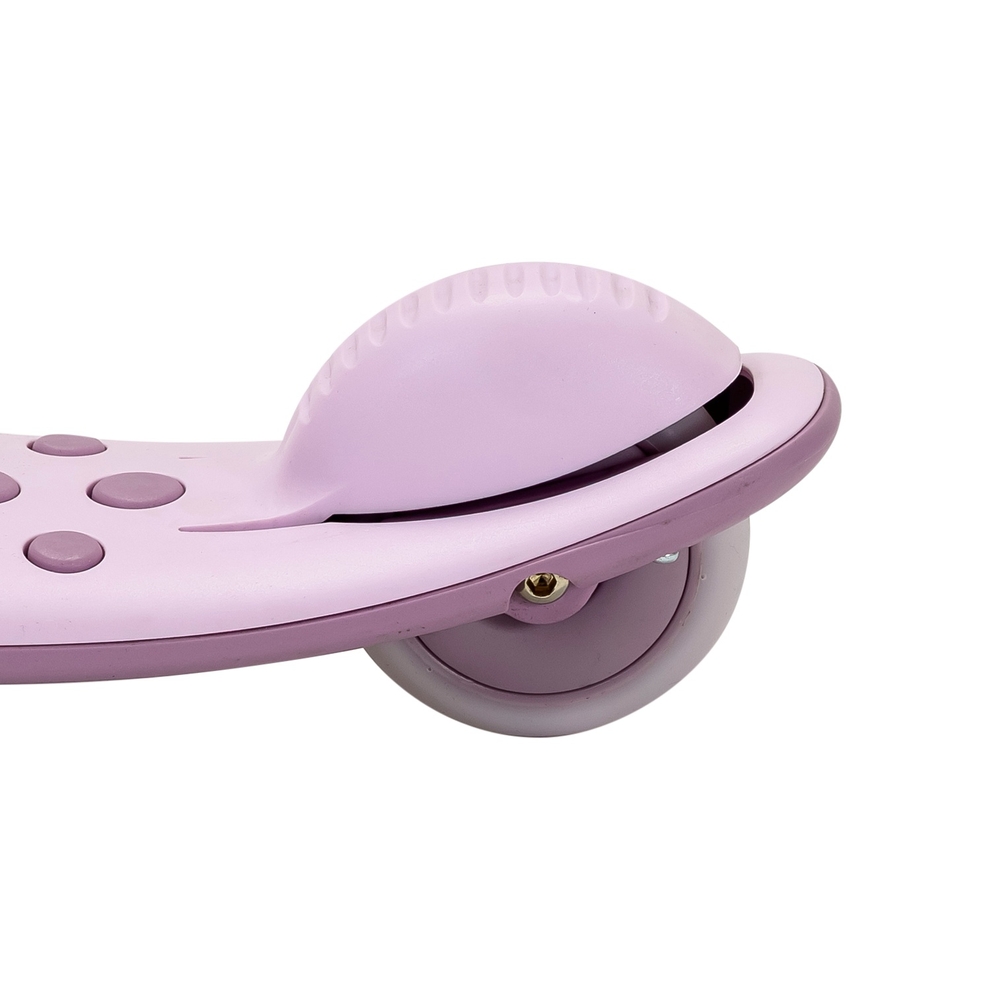 iSporter Deluxe Folding LED 3 Wheel Scooter Purple | Smyths Toys Ireland