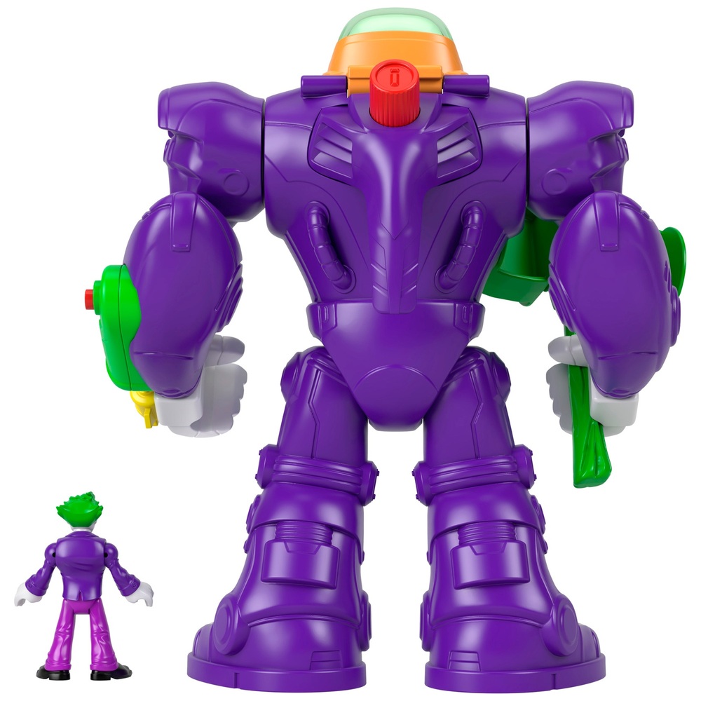 Fisher-Price Imaginext DC Super Friends Metal Force Set Joker Hammer ...