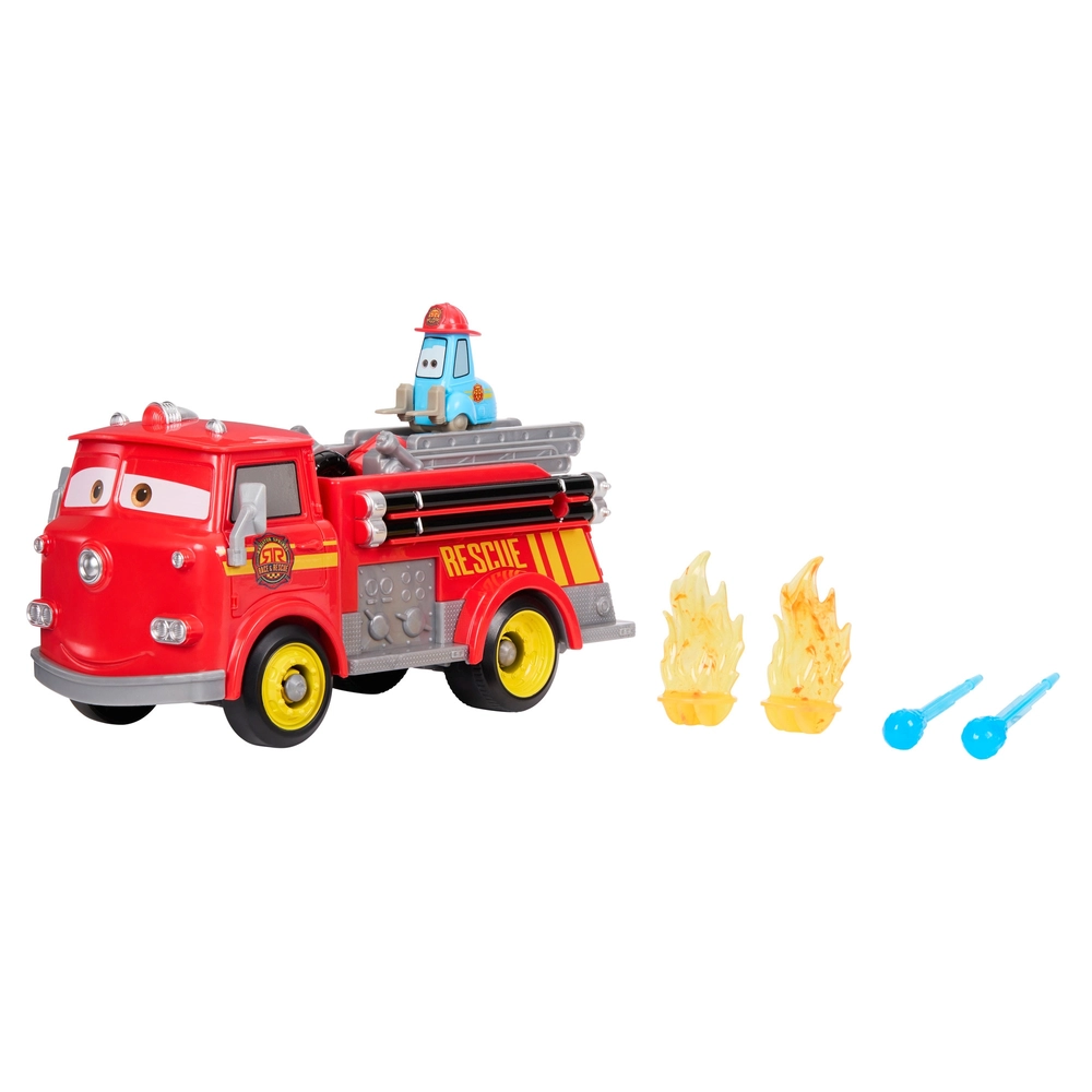 Disney Cars Red Fire Truck