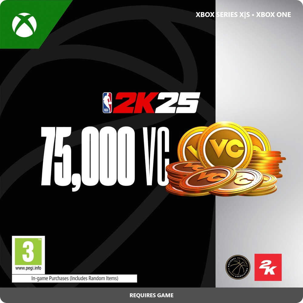 NBA 2K25: 75,000 Virtual Currency Pack Xbox One & Xbox Series X|S ...
