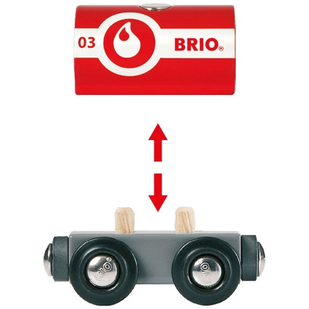 BRIO Eisenbahn 33844 Feuerwehr Löschzug Lok zum Anschieben | Smyths ...