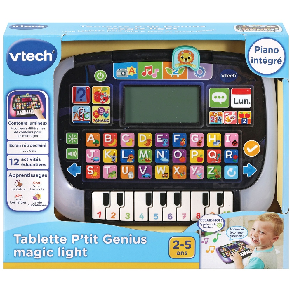 VTech - Tablette P'tit Genius Magic Light | Smyths Toys France