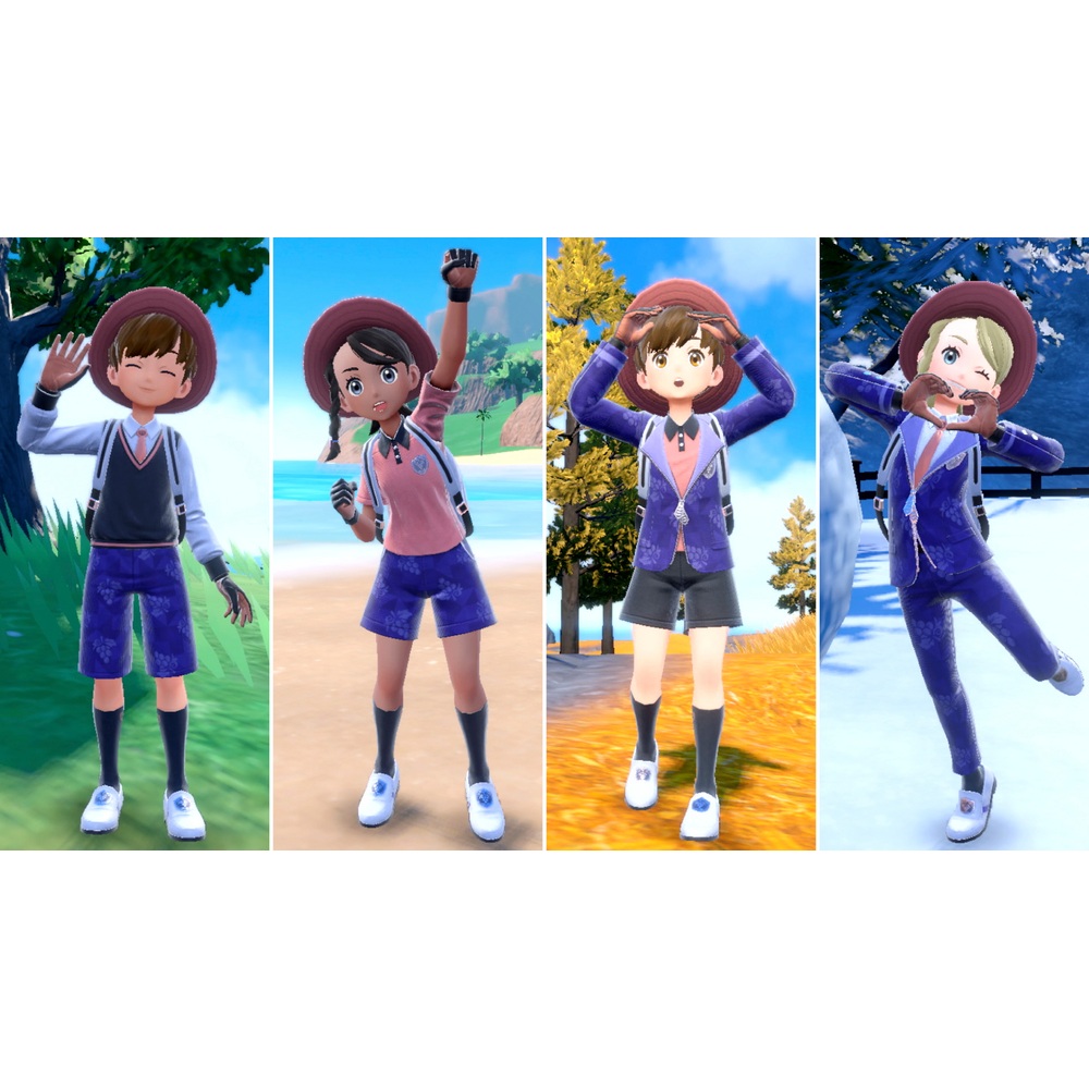 Nintendo Switch Pokémon Karmesin oder Purpur Der Schatz von Zone Null ...